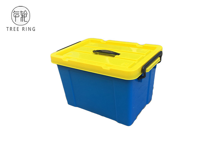 Rectangular Nesting Virgin PP Plastik Storage Box 50L Dengan Locaked ...