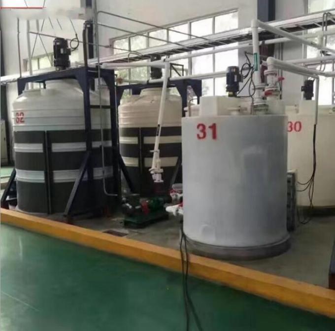 Tangki Kimia Roto Molded Hdpe Dengan Pompa Dosis Terkendali Dan ...